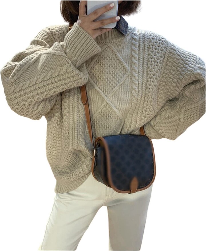 Dawwoti Women Cable Knit Sweater - ShopStyle