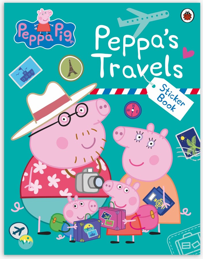 Gardners Peppa Pig Peppa's Travels Kids' Sticker Book - ShopStyle