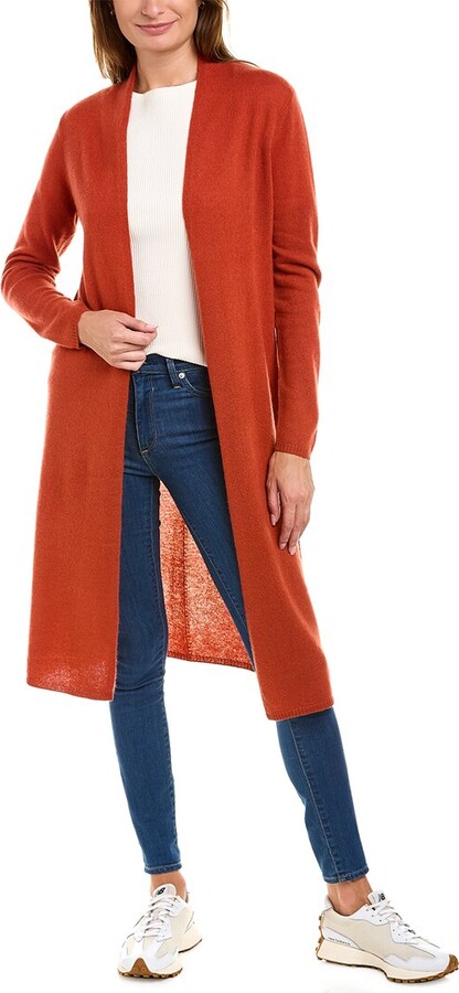 InCashmere Open Front Cashmere Duster - ShopStyle