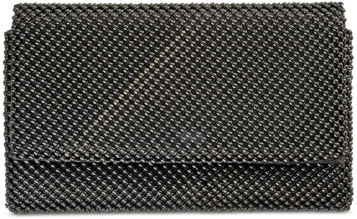 INC International Concepts Prudence Shiny Mesh Clutch, Created for Macy ...