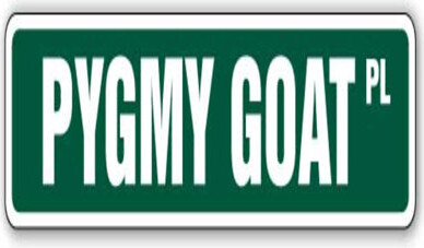 SignMission Pygmy Goat Street Goats Breed Pet Farm Signs - ShopStyle ...