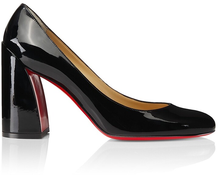 Christian Louboutin Simple 85 Patent Leather Pumps - ShopStyle