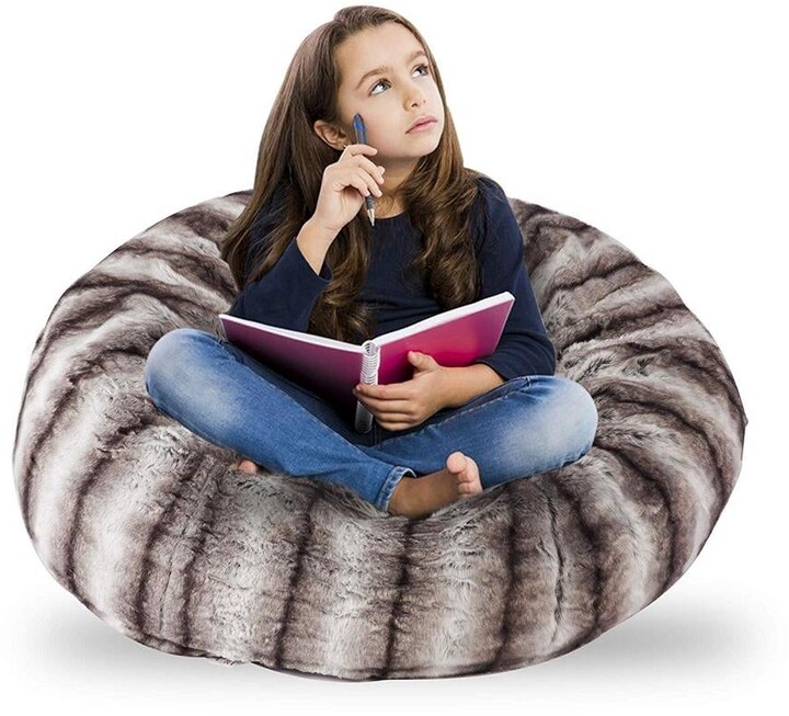 Comfy Bean Bag Chair Sofa Plush Furry Sponge Filling 3 Ft. - ShopStyle