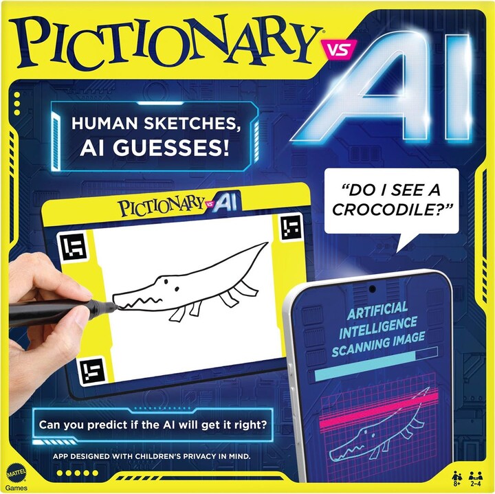 Mattel Pictionary vs AI Board Game - ShopStyle