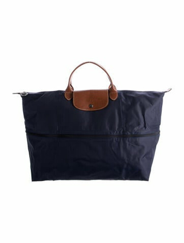 Longchamp Le Pliage Expandable Weekender Blue - ShopStyle Women's Fashion