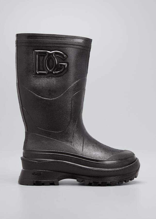 Dolce & Gabbana Men's Rubber Rain Boots - ShopStyle