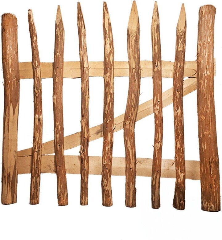 Primrose Split Hazel Garden Gate Traditional Fence W1m x H1m - ShopStyle