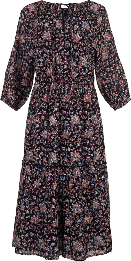 M.A.B.E Mabe Orli Sash Midi Dress - ShopStyle