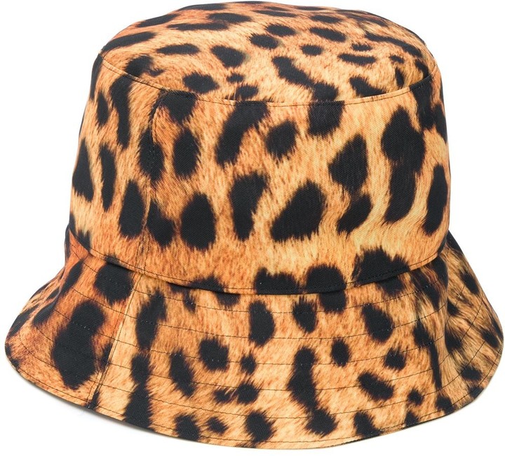 Manokhi Leopard-Print Bucket Hat - ShopStyle