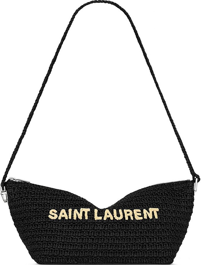 Saint Laurent Le Rafia Crossbody Bag - ShopStyle
