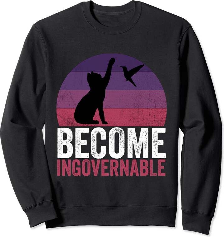 Become Ungovernable Trending Funny political Meme Become Ungovernable - Funny Cat Resist ...