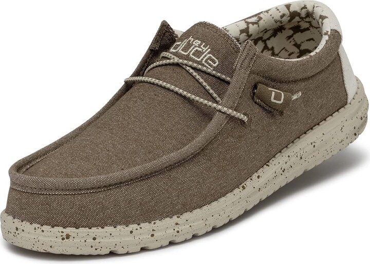 Hey Dude Men's Wally Stretch Moc Toe Shoes - ShopStyle Slip-ons & Loafers