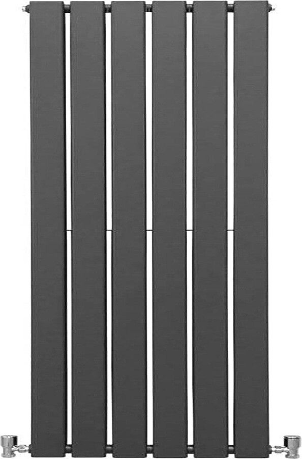 Monstershop Designer Flat Panel Radiators Anthracite Grey 1800mm x ...