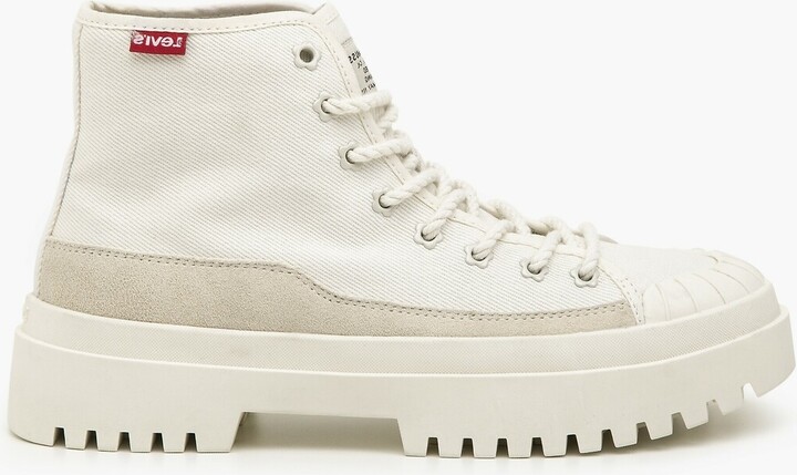 Levi's Patton Canvas Ankle Boots - ShopStyle