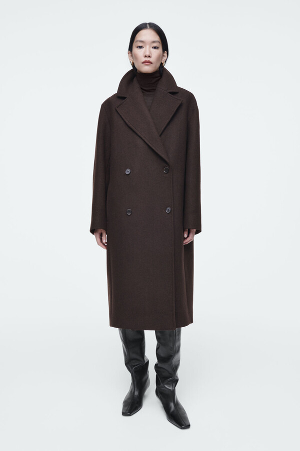 COS Slouched Leather Knee-High Boots - ShopStyle