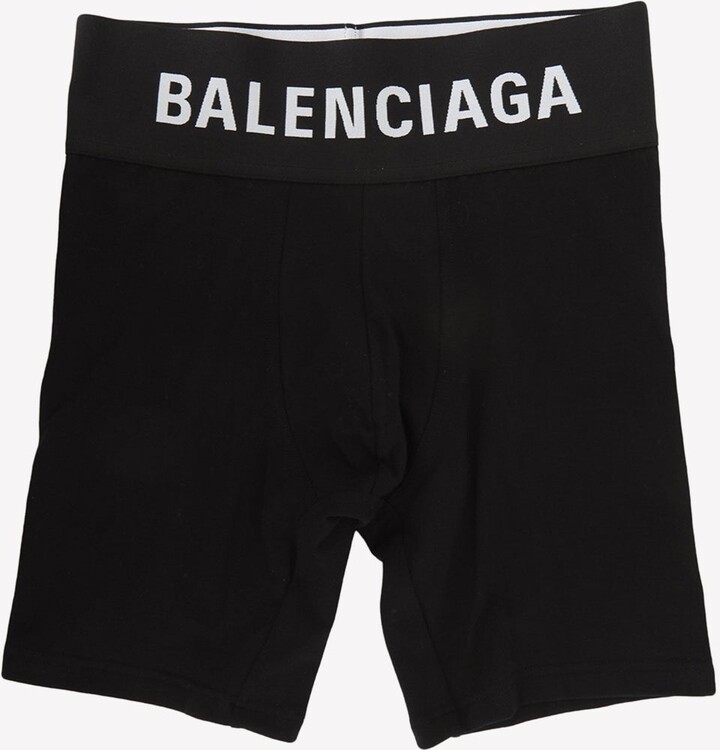 Balenciaga Logo Boxer Briefs - ShopStyle