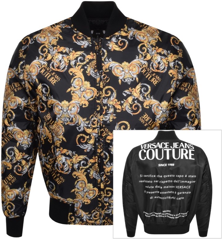 Versace Jeans Couture Reversible Jacket Black - ShopStyle Outerwear