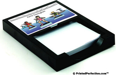 Printed Perfection Personalized Aerobics - Female Memo Holder with 100 ...