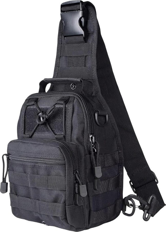 LBlanco Tactical Shoulder Sling Bag Small Outdoor Chest Pack for Men ...