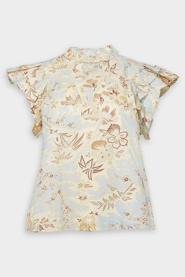 Ulla Johnson Lei Top in Gardenia - ShopStyle