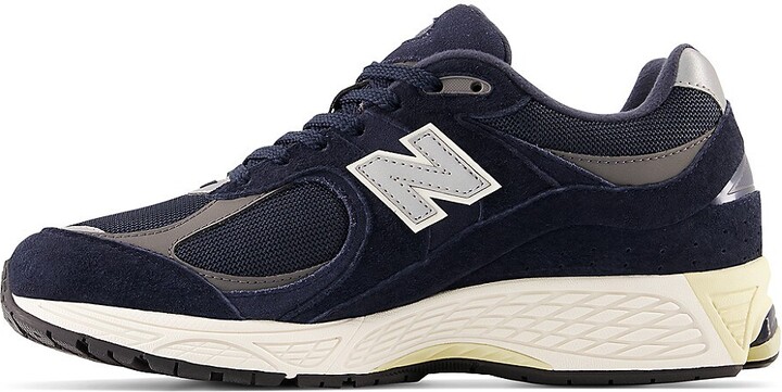 New Balance 2002R Logo Mixed Media Sneakers - ShopStyle