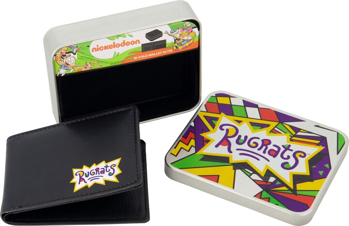 Concept One Nickelodeon RUGRATS LOGO Bifold Wallet, Slim Wallet with ...
