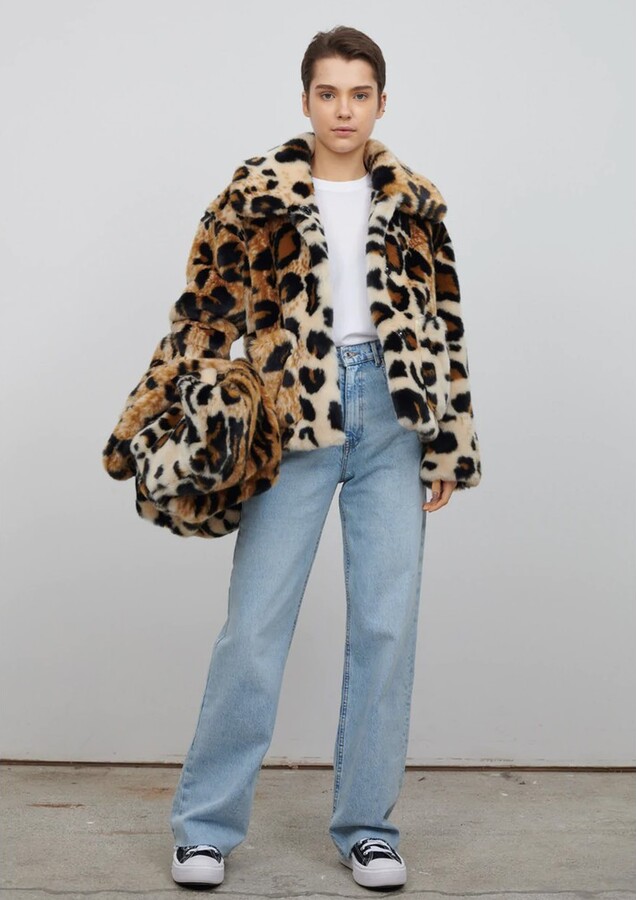 JAKKE Traci Cropped Jacket - Leopard - ShopStyle