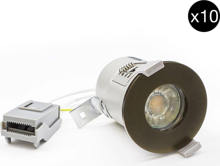 SE Home 10 PACK - Bronze GU10 Fire Rated Downlight - IP65 - ShopStyle ...