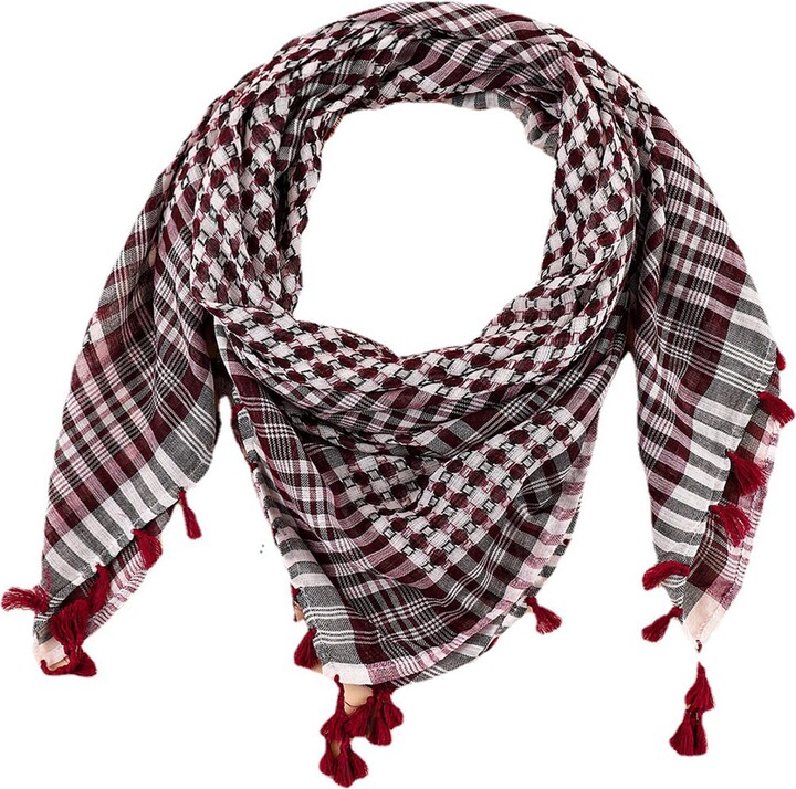 Kingke Muslims Arab Scarf Shemagh Head Scarf Ethnic Arabian DubaiSaudi ...