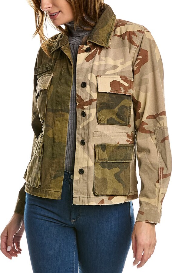 AllSaints Finch Camo Jacket - ShopStyle