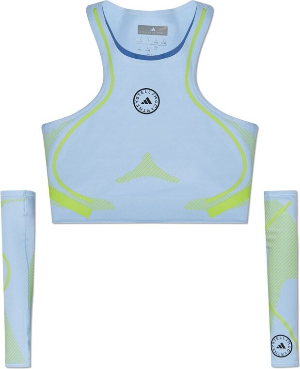 adidas by Stella McCartney TruePace Running Crop Top - ShopStyle