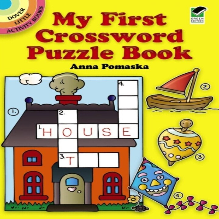 Anna Pomaska My First Crossword Puzzle Book - ShopStyle
