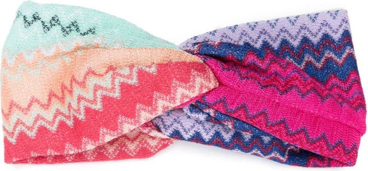 Missoni Zigzag pattern hair band - ShopStyle