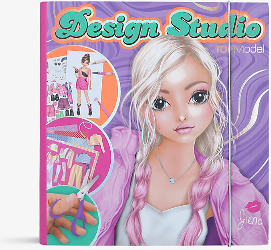 Top Model Multi Kids Design Studio Fashion-design and Sticker Book ...