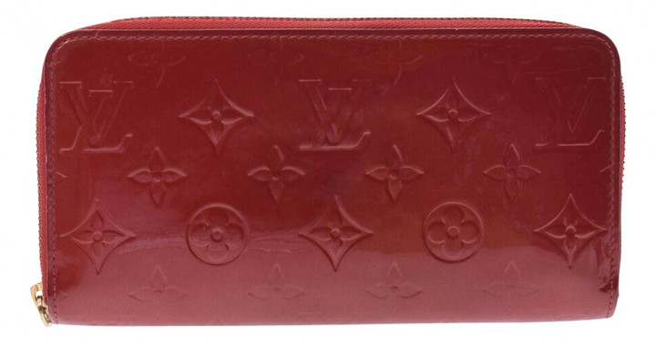 Louis Vuitton Zippy Red Patent leather Wallets - ShopStyle