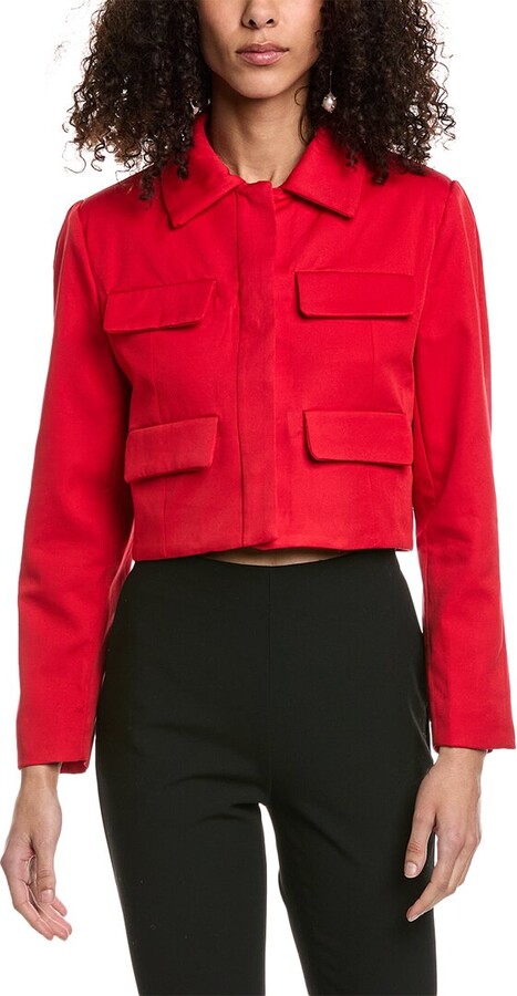 Colette Rose Cropped Jacket - ShopStyle