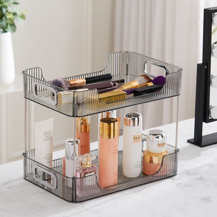 Living and Home 2 Tier Makeup Organizer Rack - ShopStyle Brushes ...