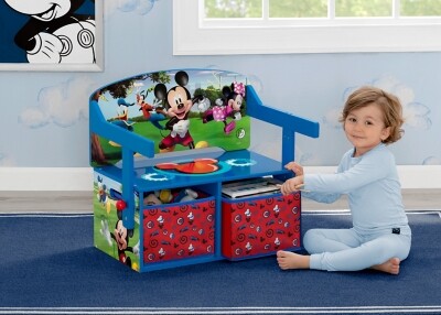 Delta Children Disney Mickey Mouse Kids Activity Bench - ShopStyle