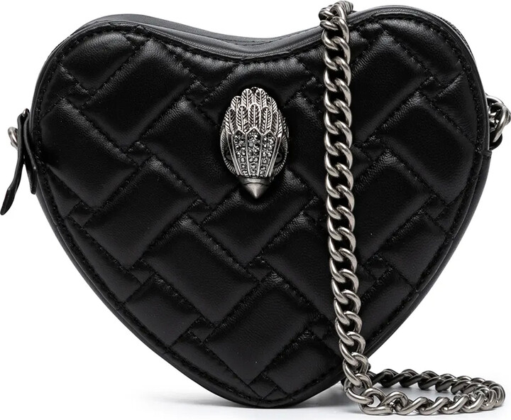 Kurt Geiger Kensington heart-shaped crossbody bag - ShopStyle