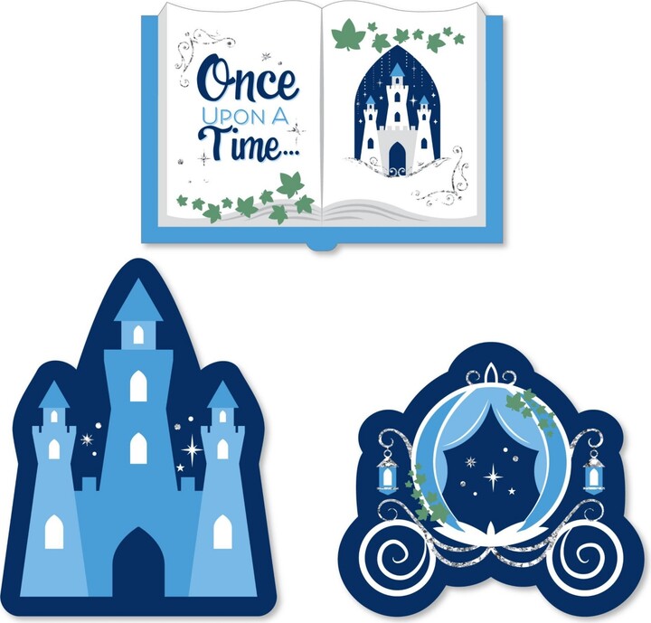 Big Dot Of Happiness Fairy Tale Fantasy - Diy Shaped Royal Prince ...