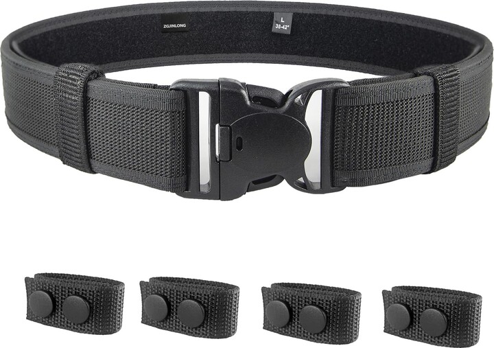 ZGJINLONG duty belt 2" Police Tactical Utility Belt Security Law ...