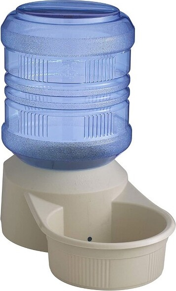 Little Giant Deluxe Indoor & Outdoor Plastic Automatic Gravity Pet ...