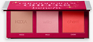 Benefit Cosmetics Chocolicious Cheeks Hoola Bronzer and Blush Palette ...