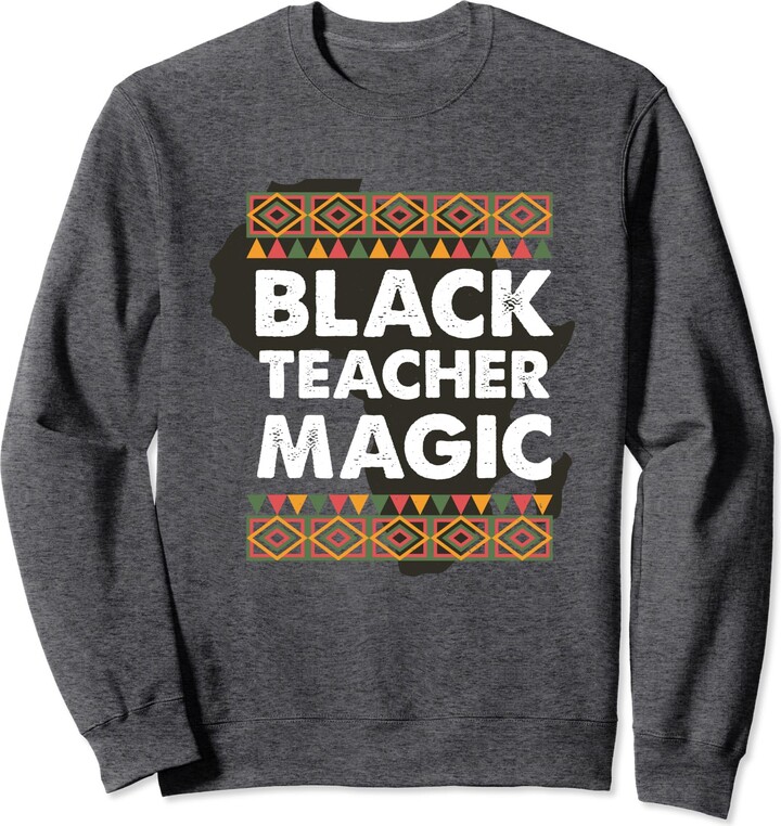 Black Teacher History Month African American Black Teacher Magic Educator Afro Black History ...