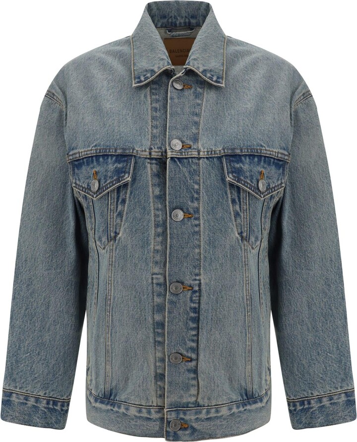 Balenciaga Denim Jacket - ShopStyle