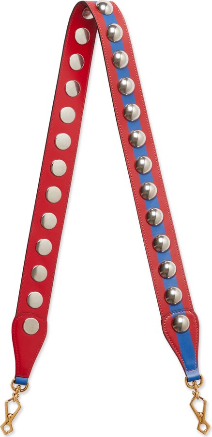 Gucci Maxi stud Web shoulder strap - ShopStyle