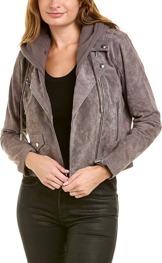 Blank NYC Suede Moto Jacket - ShopStyle