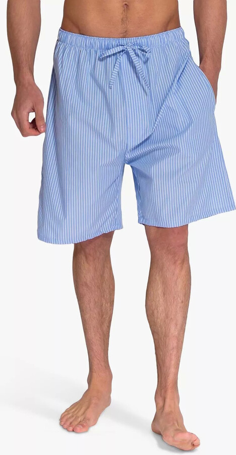 British Boxers Stripe Crisp Cotton Sleep Shorts - ShopStyle Pyjamas