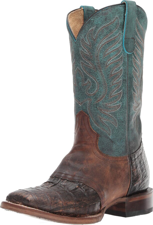 Roper Women's Sami Saddle Vamp Western Boot Brown - ShopStyle