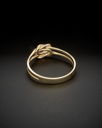 Italian Gold 14K Double Love Knot Ring - ShopStyle